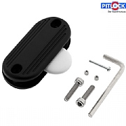 Pitlock Saddle Clamp Silver 28.6